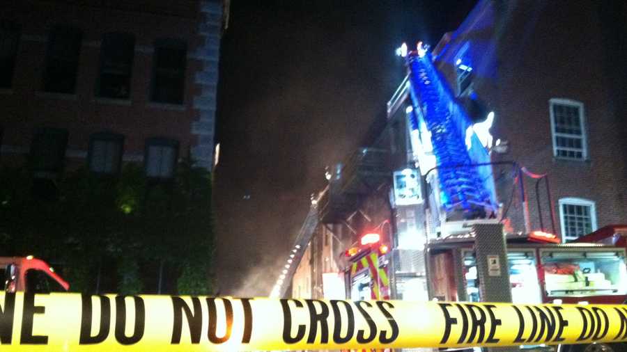 Photos: Old Port fire damages 5 buildings