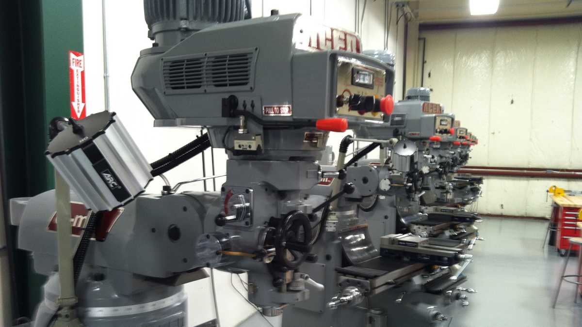 Photos: Community college opens new precision machining facility