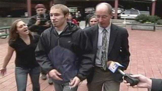 Video: Trista Reynolds confronts Justin DiPietro outside courthouse