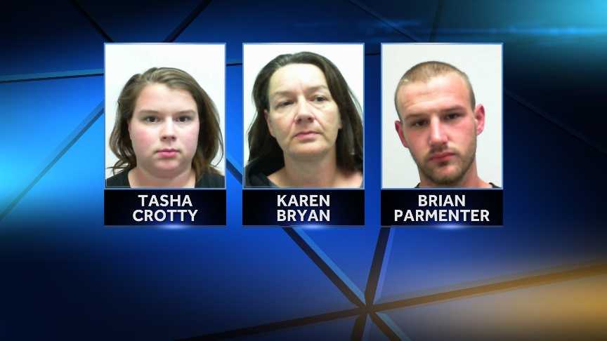 Three charged in connection with Fryeburg man's stabbing
