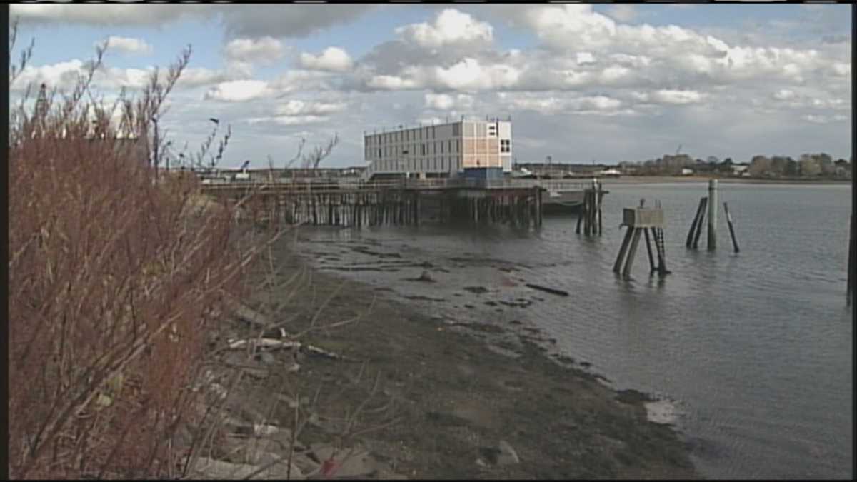 Questions surround 'mystery barge' docked in Portland