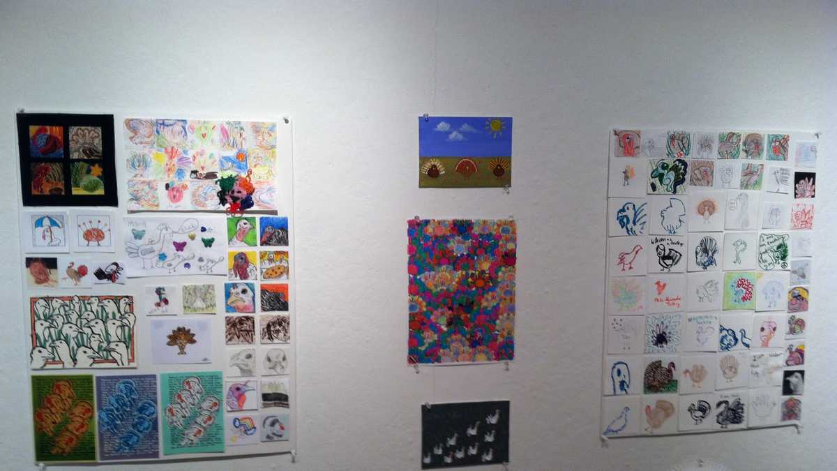 Photos: Artist creates 46 million turkeys project