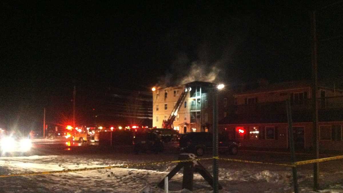 Photos: Crews battle Lewiston fire