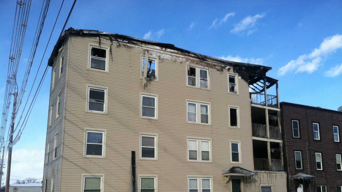 Photos: Crews battle Lewiston fire