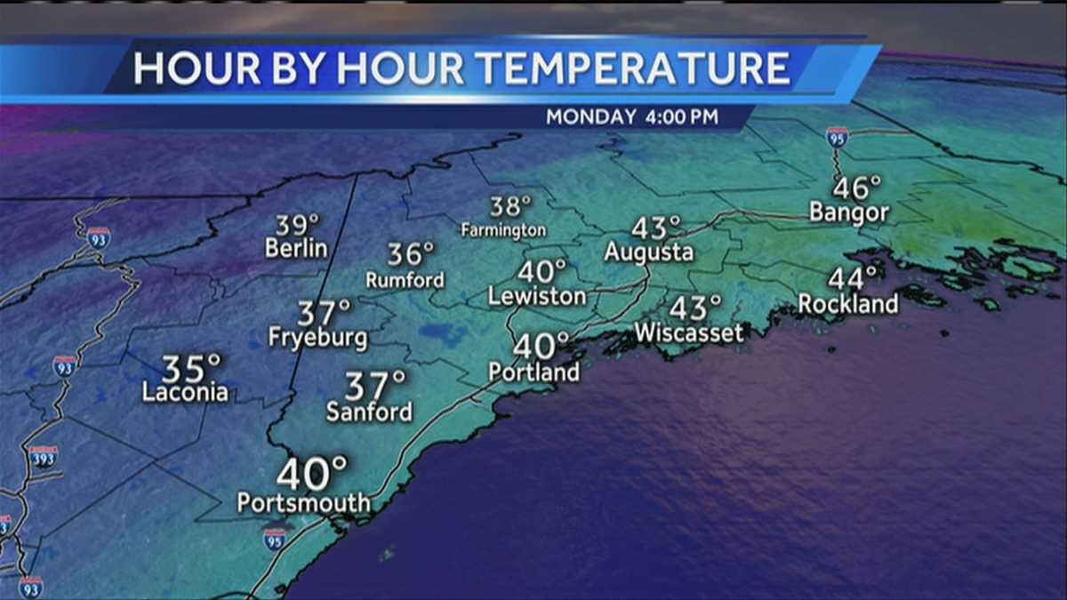 Hour-by-hour: Temperatures to drop dramatically