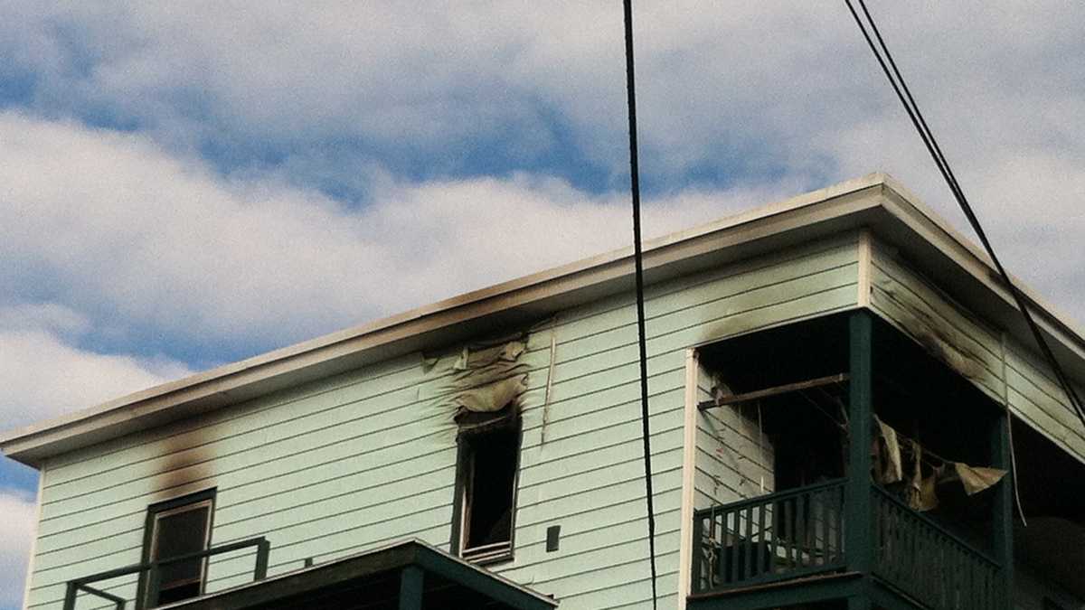 French fry fire damages Lewiston apartment building