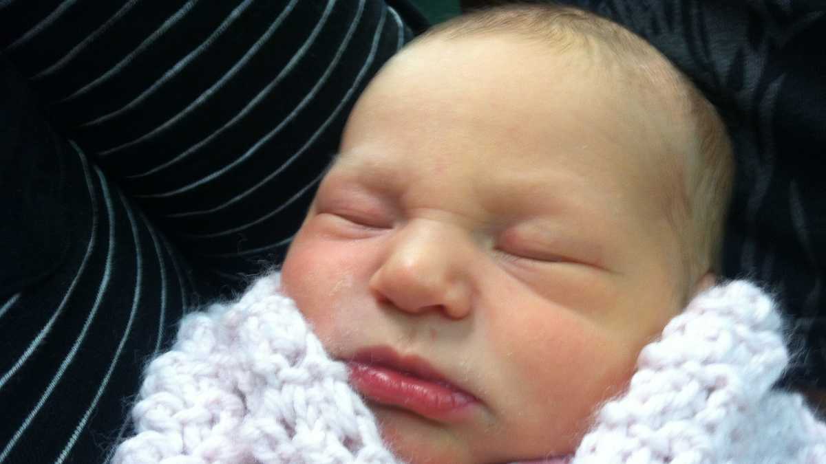 Photos: Baby born in Gray driveway