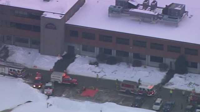 Photos: Explosion at Peterborough facility