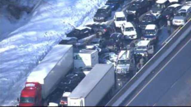 Photos: World's largest car pileups