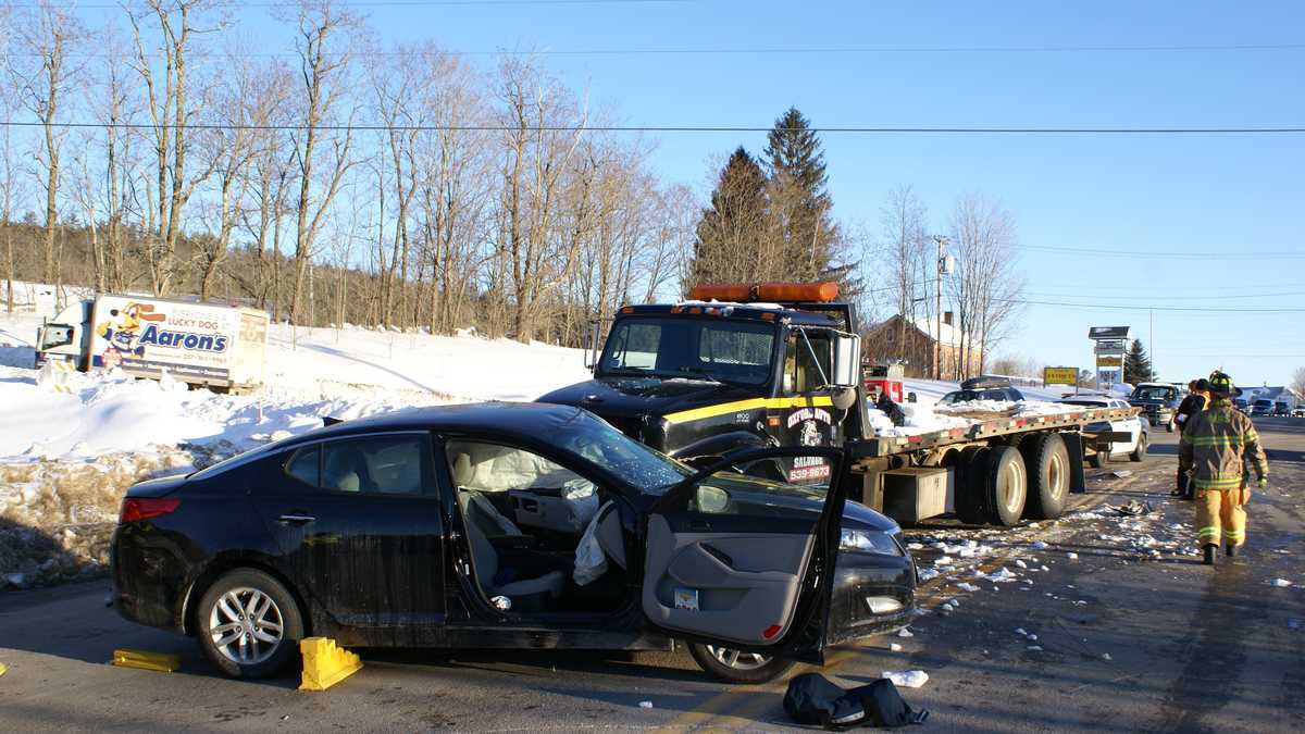 Photos: Serious crash shuts down Rt. 26