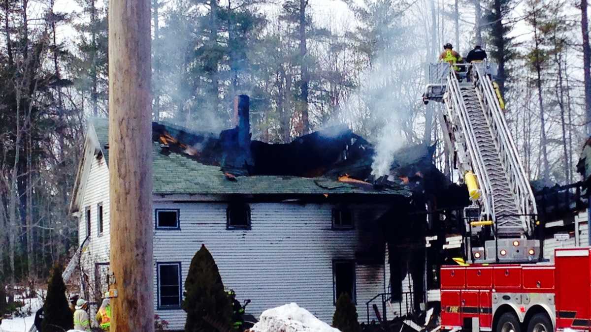 Fire destroys Arundel home