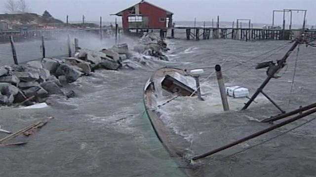 Photos: Ocean storm slams eastern Maine