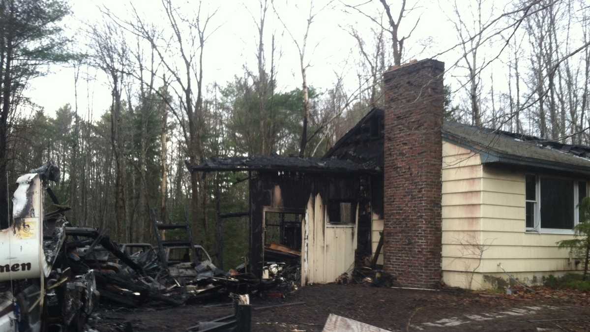 Fire destroys Buxton home