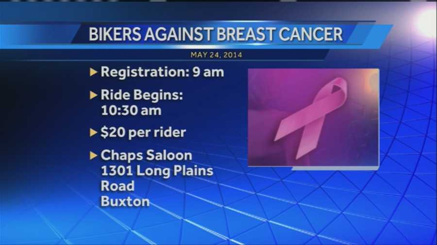 Bikers raise money to fight breast cancer