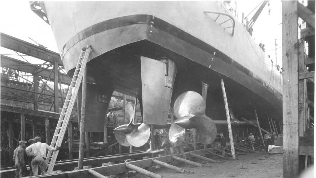 Historic Photos: BIW ships part of D-Day invasion