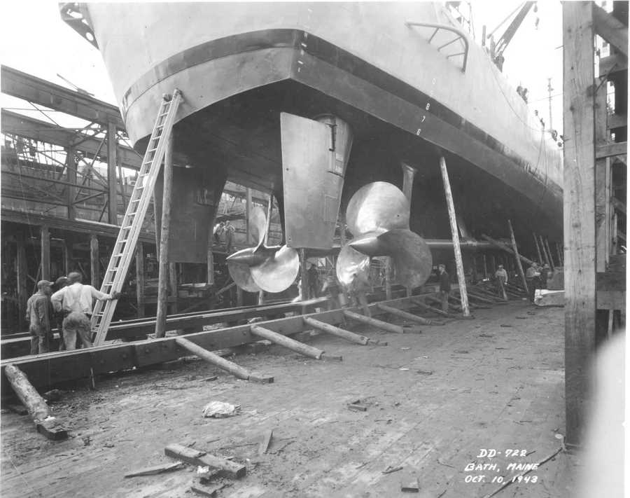 Historic Photos: BIW ships part of D-Day invasion