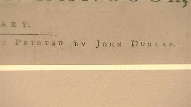 Photos: Rare Declaration of Independence on display