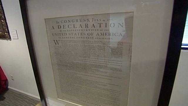 Photos: Rare Declaration of Independence on display