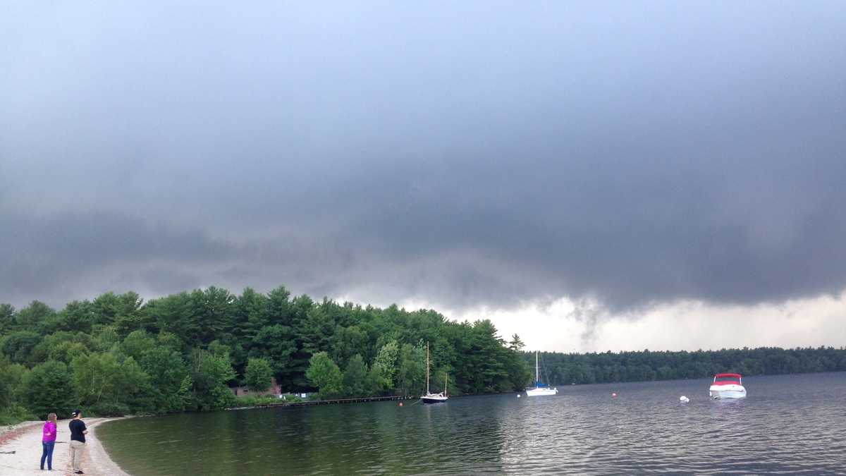 Photos: Severe storms move through Maine