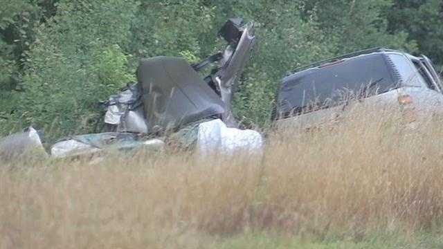 Three killed in Dedham crash