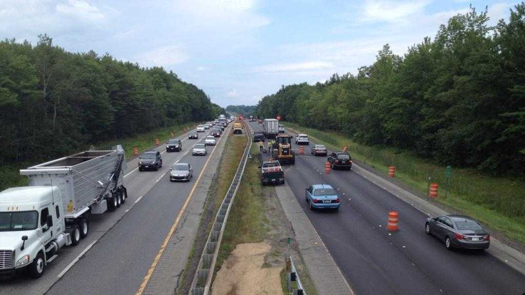 Photos: Crash leads to fire, exploding ammunition