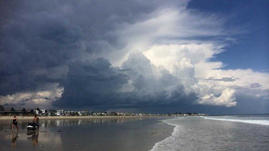 Photos: Strong storms bring hail, heavy rain