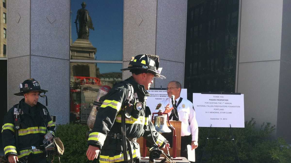 Photos: Portland Fire Department September 11 Stair Climb