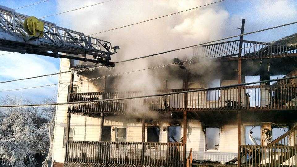 Photos: Crews battle massive Augusta fire