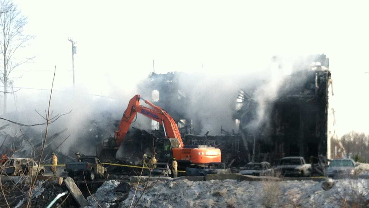 Photos: Crews battle massive Augusta fire