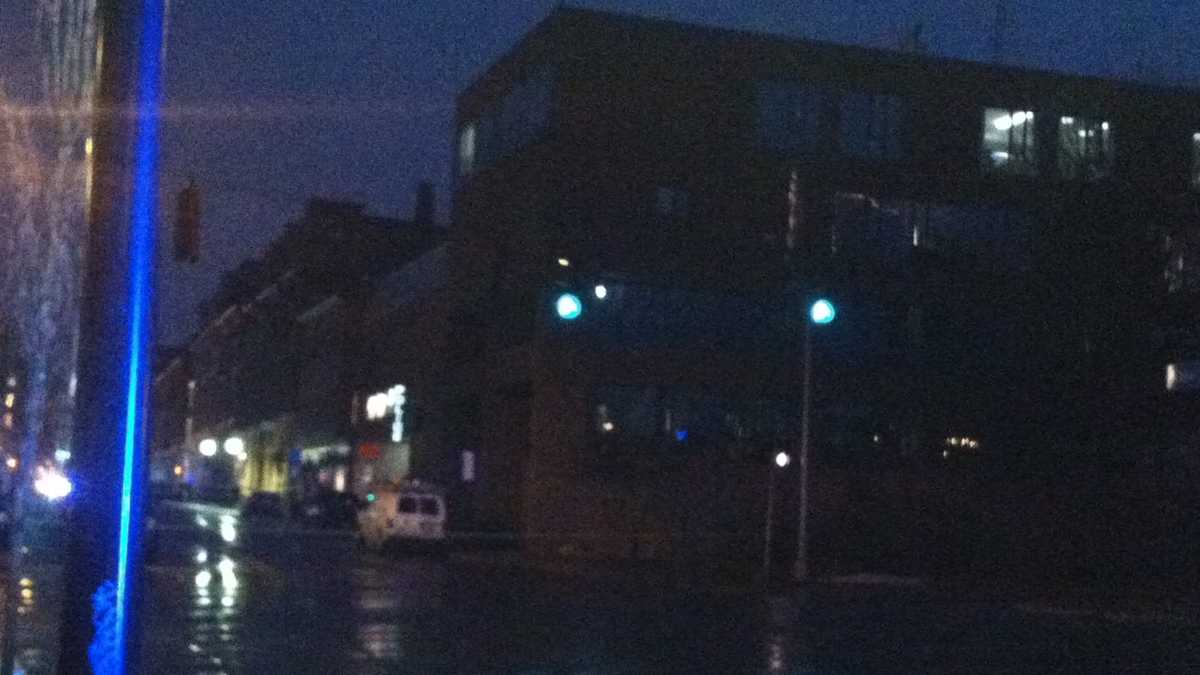 Photos: Suspicious object found outside Portland PD