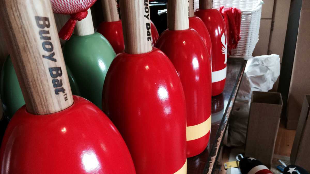 Photos: Made in Maine Buoy Bats