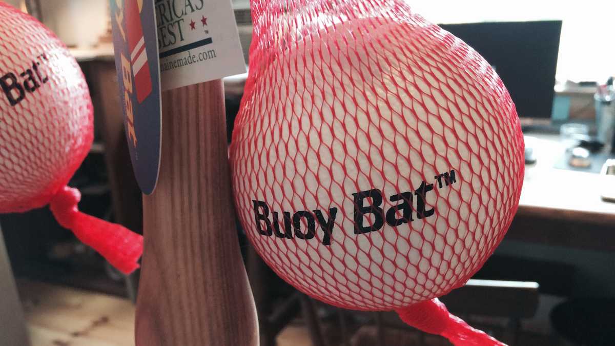 Photos: Made in Maine Buoy Bats