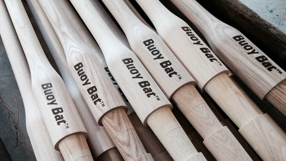 Photos: Made in Maine Buoy Bats