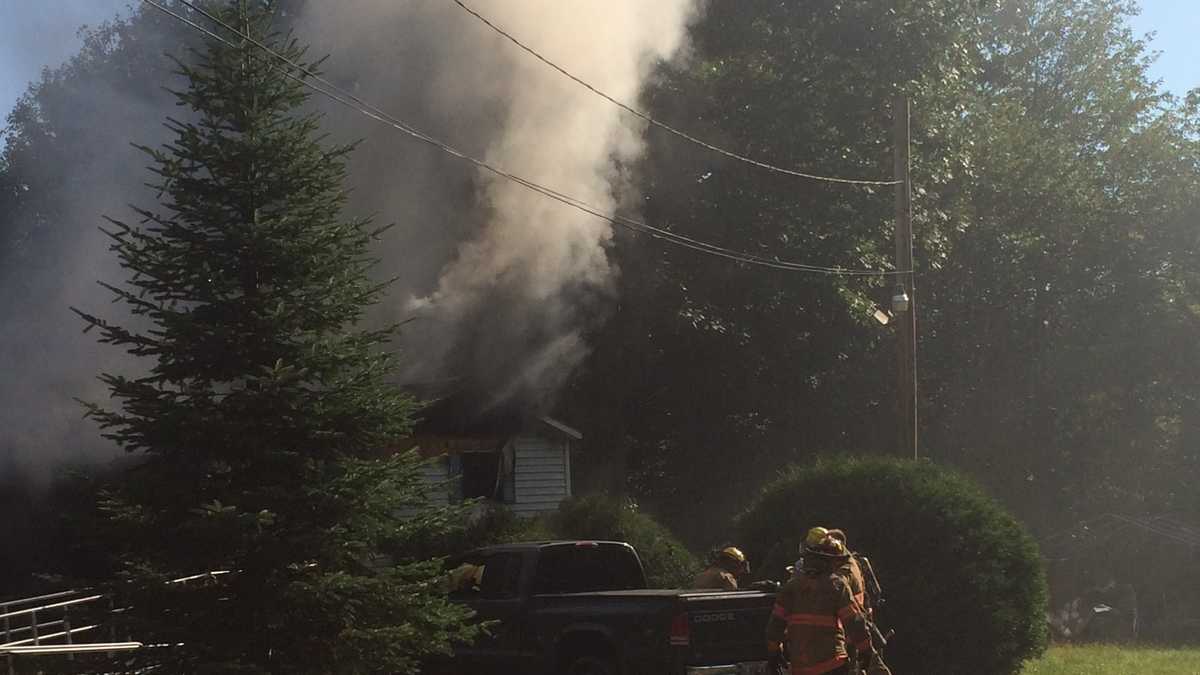 Fire and explosions destroy Lewiston home