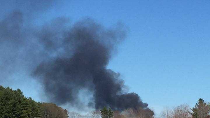 Photos: Gorham gas station fire
