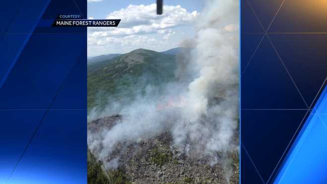 Large Mount Abraham fire difficult for crews to reach