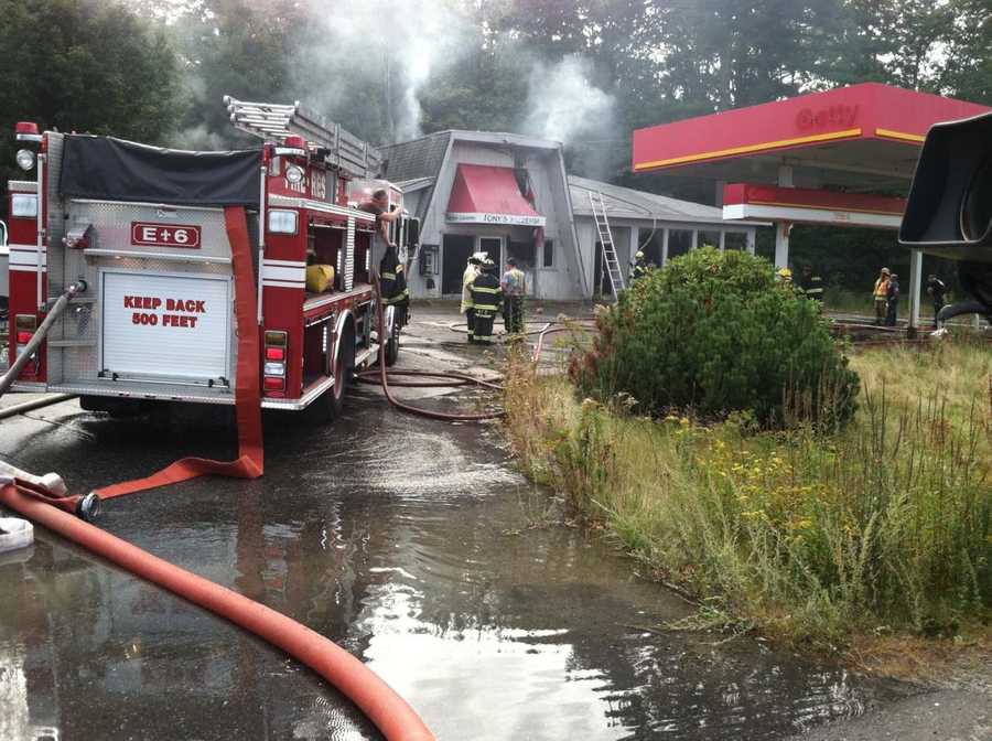 Wiscasset Firefighters Work To Contain Fire At Restaurant On Route 1