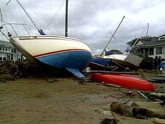 Images: 25 years since Hurricane Bob slams New England