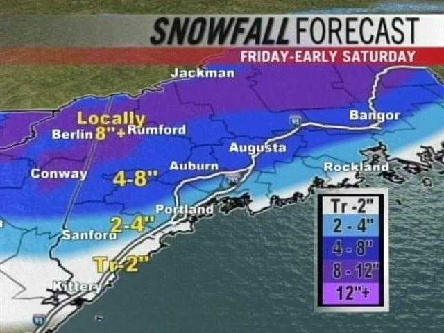 Photos: Timeline Of Friday Storm