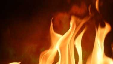 Boy injured after falling into fire pit
