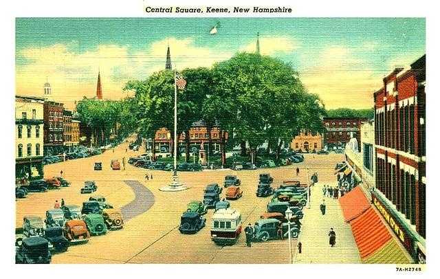 Keene New Hampshire "Then and Now"