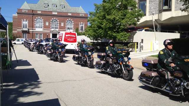Images: Officers remembered in memorial