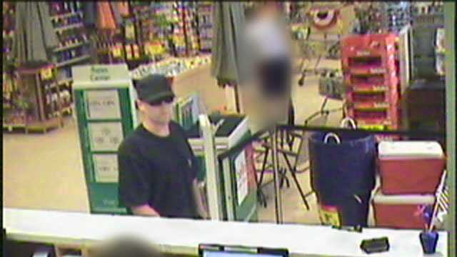 Exploding dye pack disrupts bank robbery attempt