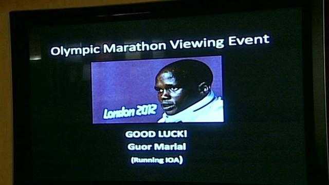 Concord celebrates Olympic marathon runner