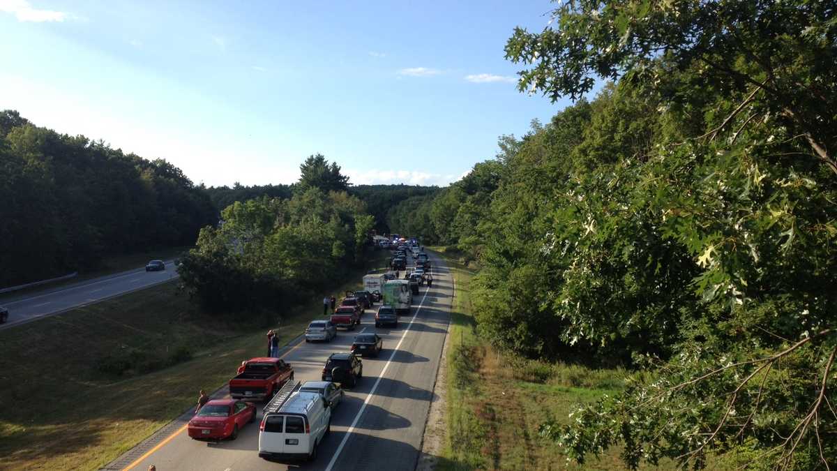 Images: Fatal accident on I-93 snarls traffic