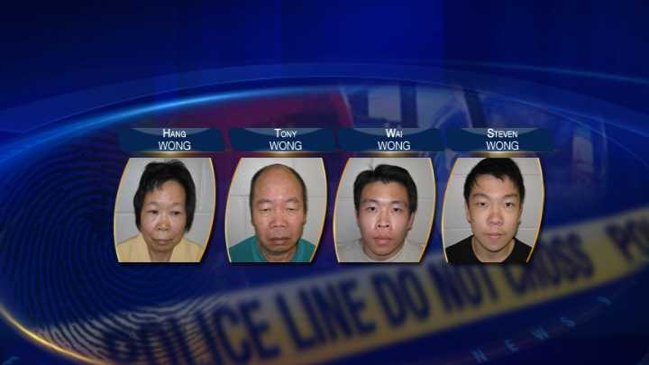 Family suspected of apple theft arrested