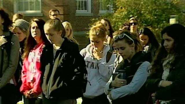 Ceremony held in remembrance of Lizzi Marriott