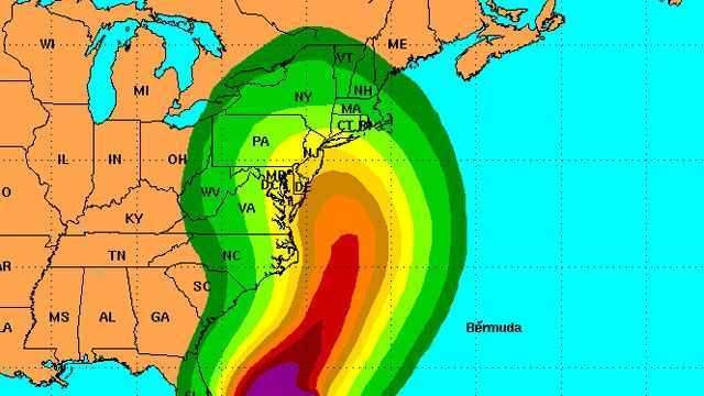 Friday Tracking Maps: Hurricane Sandy