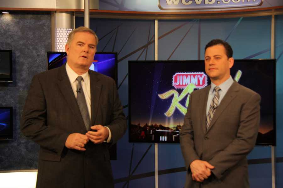 Photos: Tom Griffith with Jimmy Kimmel