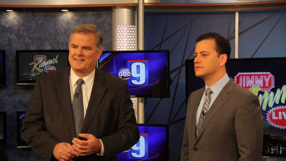 Photos: Tom Griffith with Jimmy Kimmel